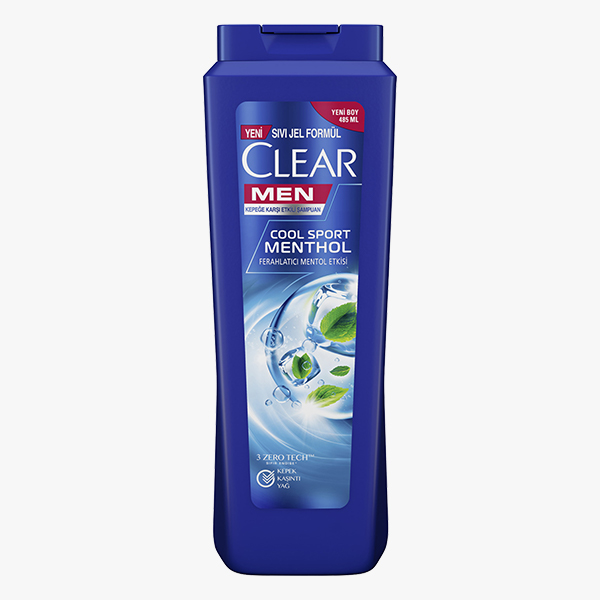 Clear Men Shampoo Cool Sport Menthol 485 ml – boldtrade.com.tr I BOLD ...